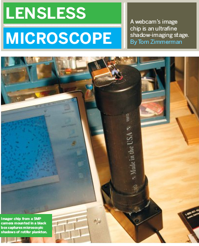 Make: Japan | Weekend Project: レンズレス顕微鏡（PDF）